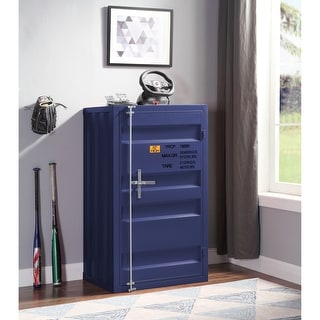 Roomfitters Cargo Container Style Storage Chest, Heavy Duty Metal ...