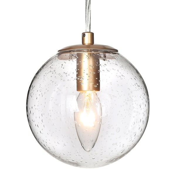 Koini Modern Contemporary Mini Pendant Dimmable LED Globe Glass Kitchen Island Light - 5.5 ...