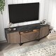 Modern 63 Inch LED TV Stand - Storage Cabinet, Shelves, Entertainment ...