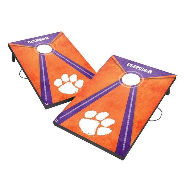 Clemson University Tigers Tailgate Size 2x3 LED Cornhole Boards - Bed ...