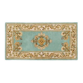 Minuteman International Jardin Rectangular Hearth Rug, 44 Inch Long ...