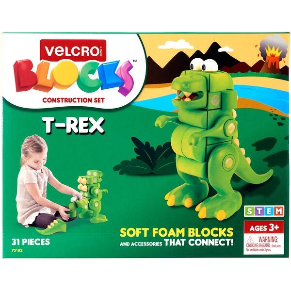 Velcro(R) Blocks(Tm) Construction Set-T-Rex - Bed Bath & Beyond - 23007971