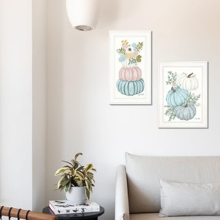 2-piece vignette multicolor hang framed print paper white frame - Bed ...