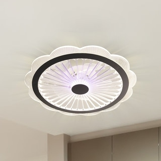 Dalxo 20-inch LED Ceiling Fan with Lights Modern Style and Optimal ...