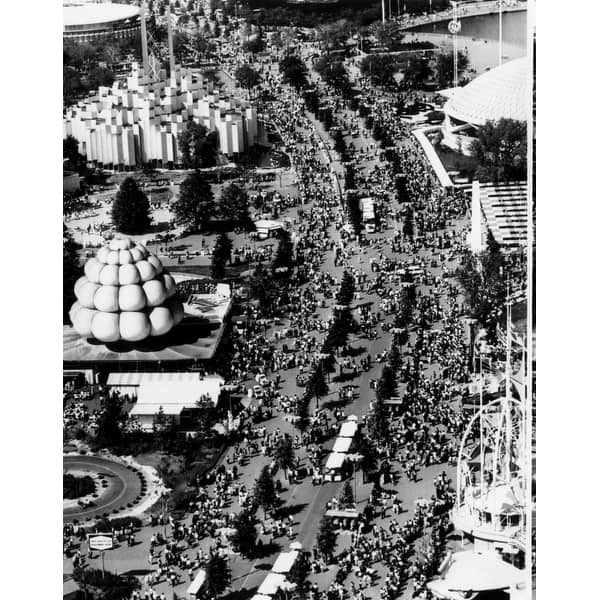 Aerial View Of The 1960S New York WorldS Fair History - Bed Bath ...