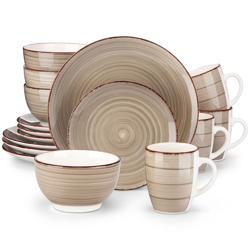 vancasso Bella 16-Piece Stoneware Dinnerware Set (Service for 4 ...