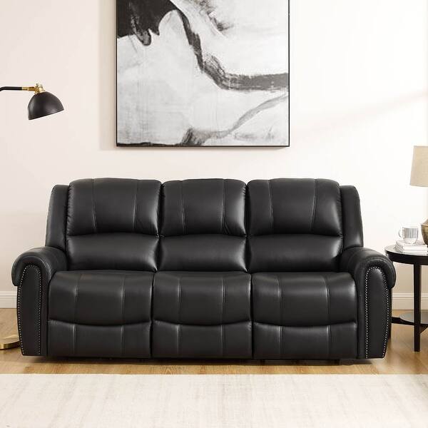 Hydeline Marco Zero Gravity Power Recline Top Grain Leather Reclining ...