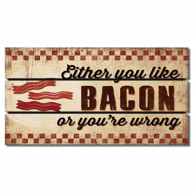 Wood Pallet Magnet - Bacon - Overstock - 32925373