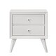 Cerys Nightstand in White Finish - Bed Bath & Beyond - 38296733