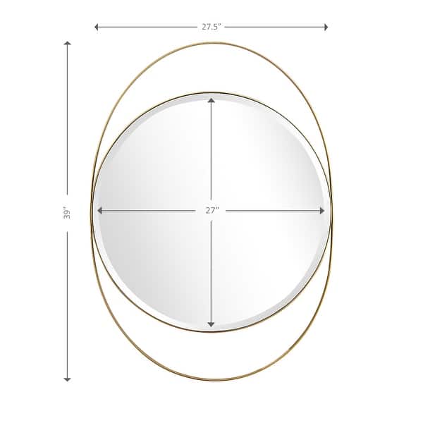 Sonya Wall Mirror - Clear - Bed Bath & Beyond - 31933987