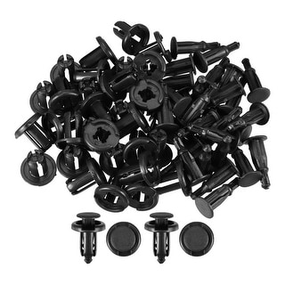 50 Pcs Push Type Retainer Clips No.0155309241 for Nissan 350Z Plastic ...