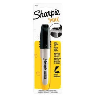 Sharpie 34820PP Pro Chisel Tip Permanent Marker, Black - Bed Bath ...