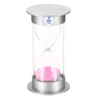 5 Minute Sand Timer, Sandy Clock Count Down Sand Glass, Pink Sands ...