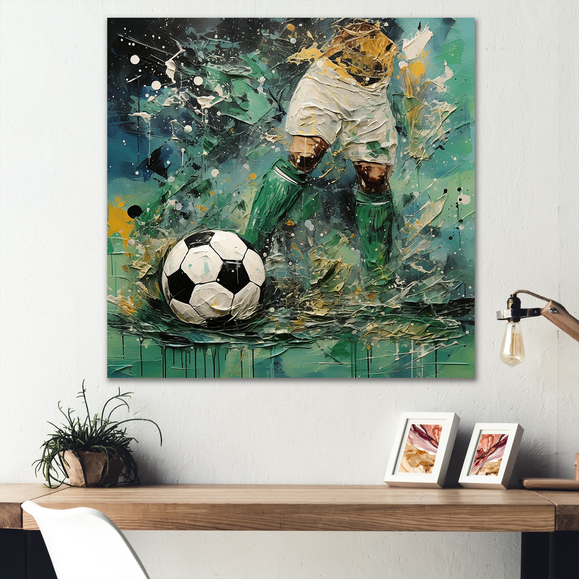 soccer wall poster