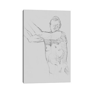 iCanvas "Male Torso Sketch III" by Jacob Green Canvas Print - Bed Bath ...