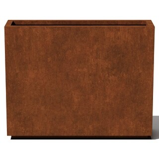 Corten Steel Span Planter - Bed Bath & Beyond - 38324722