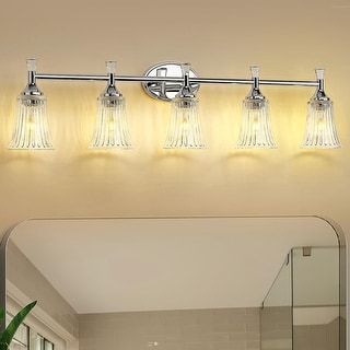 5-Light Bathroom Vanity Lights for Bathroom - Bed Bath & Beyond - 39406049