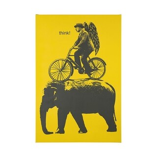 Think (40 x 60) Canvas Art Print - Bed Bath & Beyond - 39290938