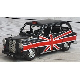 1966 Black London Uk Taxi Decoration 1:12 Scale Model Car Automobile ...