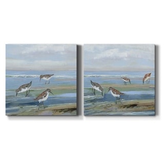 Seabird Beach I-Premium Gallery Wrapped Canvas - Ready to Hang - Bed ...