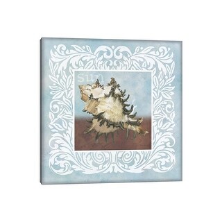 iCanvas "Sandy Shells Blue Spikey" by Beth Grove Canvas Print - Bed ...