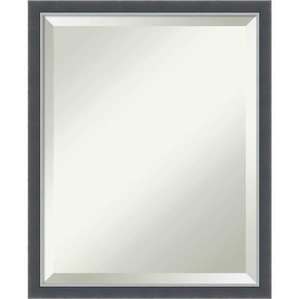 thin silver frame mirror