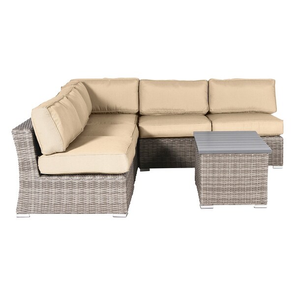 vidaXL 2 Piece Patio Lounge Set with Cushions Solid Wood Pine - 27.6" x ...