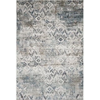 The Curated Nomad Hartvien Distressed Luna Rug - Bed Bath & Beyond ...