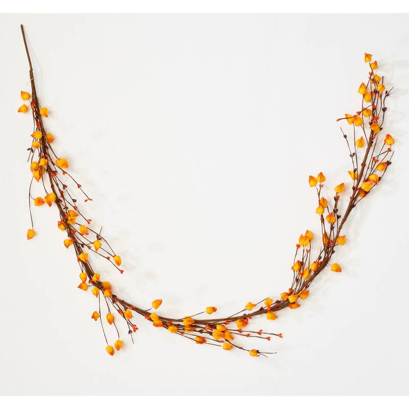 5' Mini Chinese Lantern Garland - Overstock - 38321447