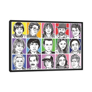 iCanvas "Stranger Things" by Allyson Gutchell Framed - Bed Bath ...