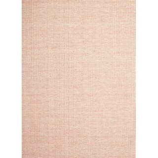 Ahgly Company Machine Washable Contemporary Light Salmon Rose Pink Area ...