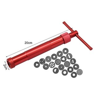 Ergonomic AntiRust Clay Extruder Metal Practical Rotatable Cream ...
