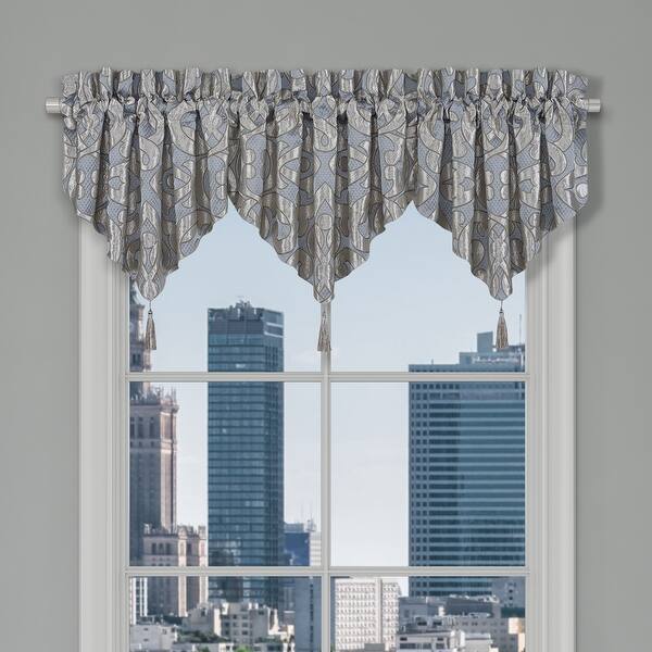 J. Queen New York Barocco Window Ascot Valance - Bed Bath & Beyond ...