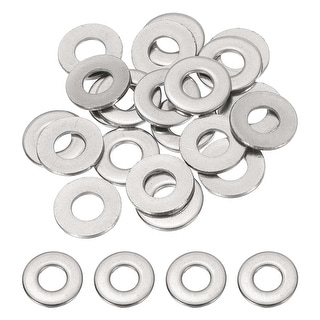 304 Stainless Steel Flat Washers, Round Metal Washer Small Spacer for ...