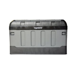 OrganizeME Collapsible Hard Sided Organizer Trunk Bin - Bed Bath ...