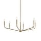 Kichler 52719 Madden 6 Light 38" Wide Taper Candle Style Chandelier ...