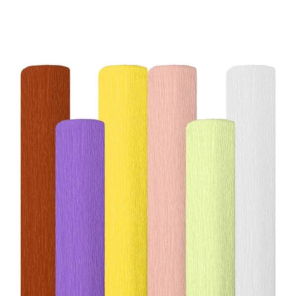 Rainbow Streamers 12 Rolls 7.5ft in 6 Colors for DIY Decorations ...