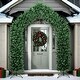 vidaXL Christmas Arch Indoor Outdoor Xmas Decoration Holiday Tree Arch ...