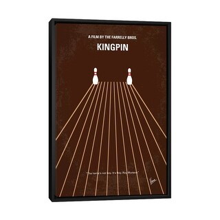 iCanvas "Kingpin Minimal Movie Poster" by Chungkong Framed Canvas Print ...