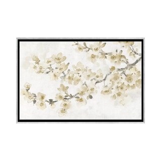 iCanvas "Neutral Cherry Blossom Composition I" by Tim OToole Framed ...