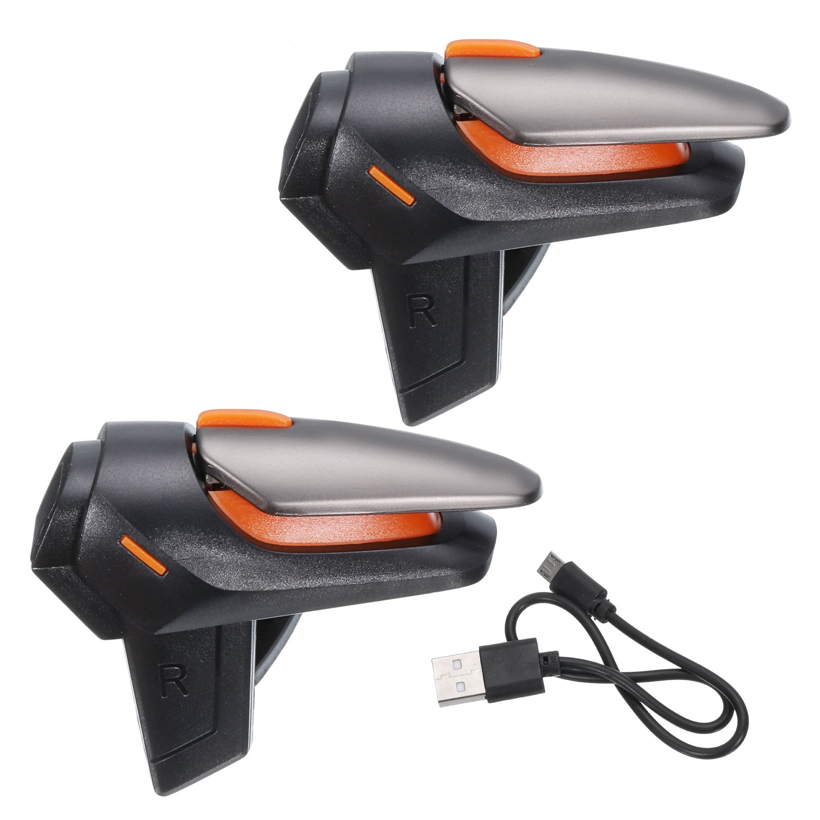 Gaming Trigger Joystick Fire Keys Burst Shooter Black with 18.5cm USB ...