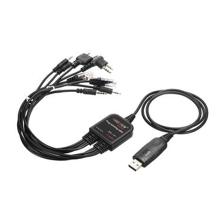 8 in 1 Multifunctional USB Programming Cable Compatible for Walkie ...