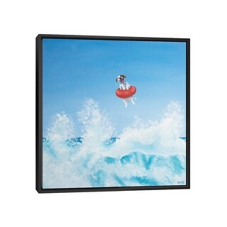 iCanvas "Playing In The Surf III" by Carol Luz Framed - Bed Bath ...
