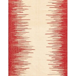 Ahgly Company Machine Washable Abstract Bright Orange Area Rugs - Bed ...