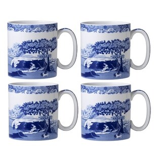 Spode Blue Italian Mugs Set of 4 - Bed Bath & Beyond - 39033288
