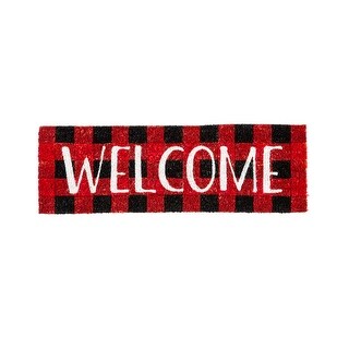 Buffalo Plaid Welcome Kensington Switch Mat - Bed Bath & Beyond - 36672301
