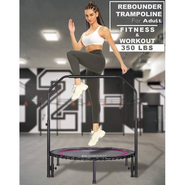 small exercise jumping trampoline