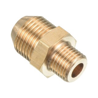 Pipe Fitting, M18 to G1/4 Male Thread 1.22 Inch for Water Pipes, Gold ...