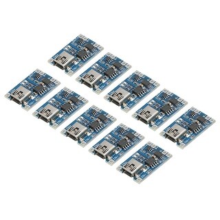 TP4056 MINI USB 4.5-5.5V 1A 18650 Battery Charger Module Board Pack of ...