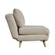 Upholstered Convertible Tri-Fold Chair with Pillow and Hideaway Legs ...